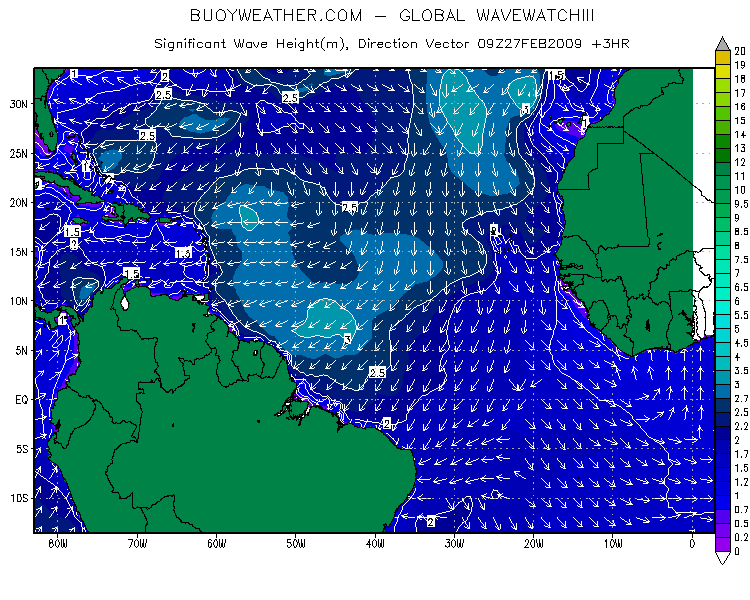 Marine Chart | Marine Ocean Charts | BUOYWEATHER.COM