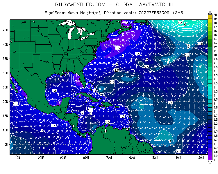 Marine Chart | Marine Ocean Charts | BUOYWEATHER.COM